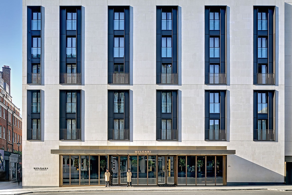 The Bulgari Hotel in Knightsbridge