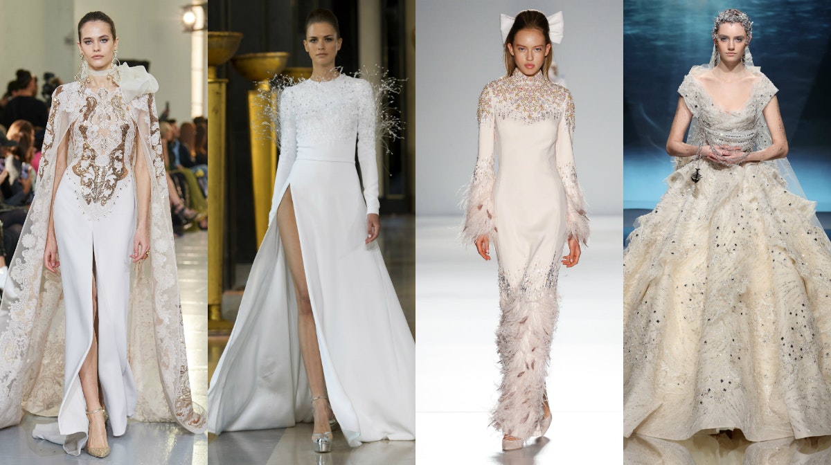 7 wedding dress trends right off the podiums
