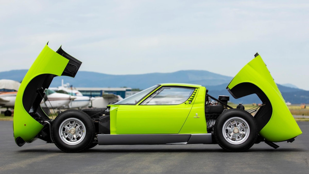 The Iconic 1968 Lamborghini Miura Is For Sale For An Impressive Price