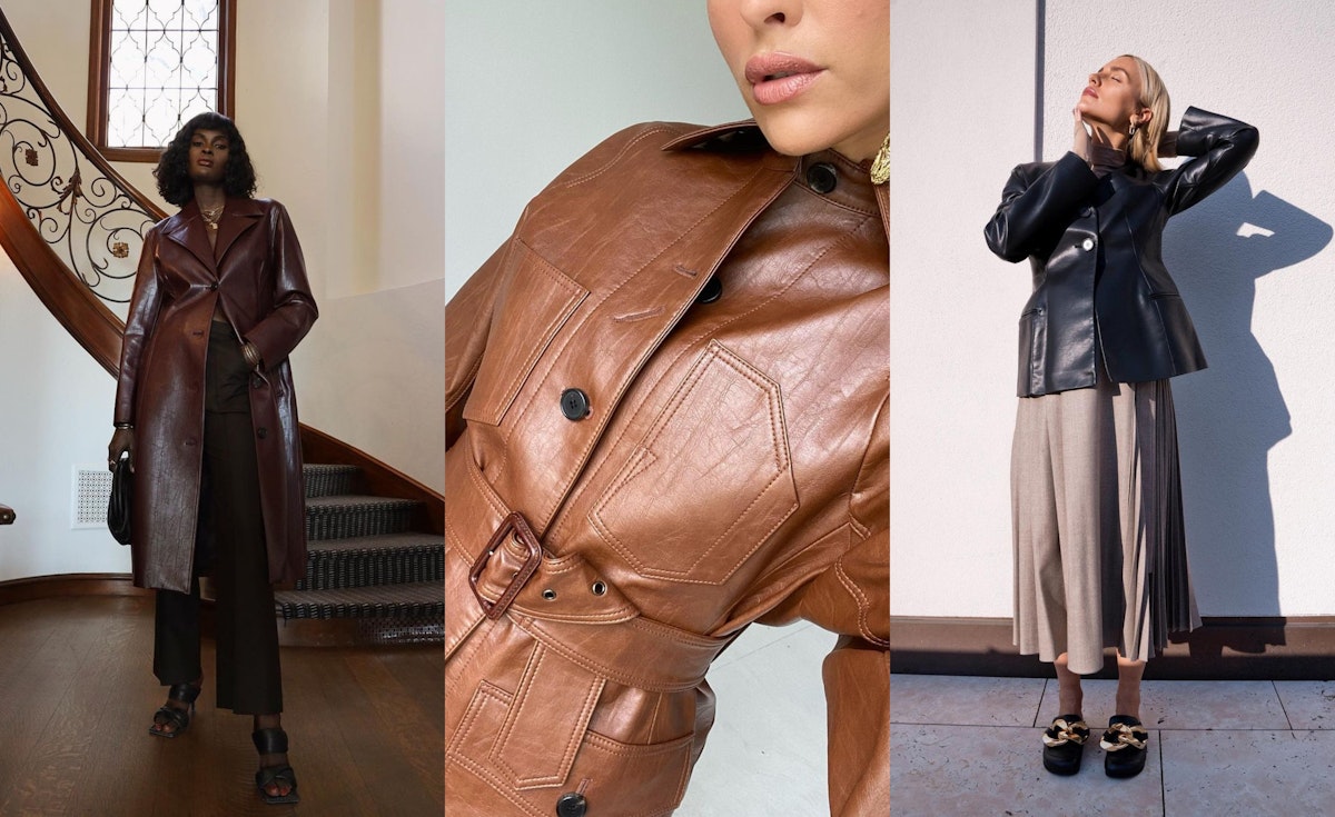 Insta-influencers' choice: vegan leather by LVIR