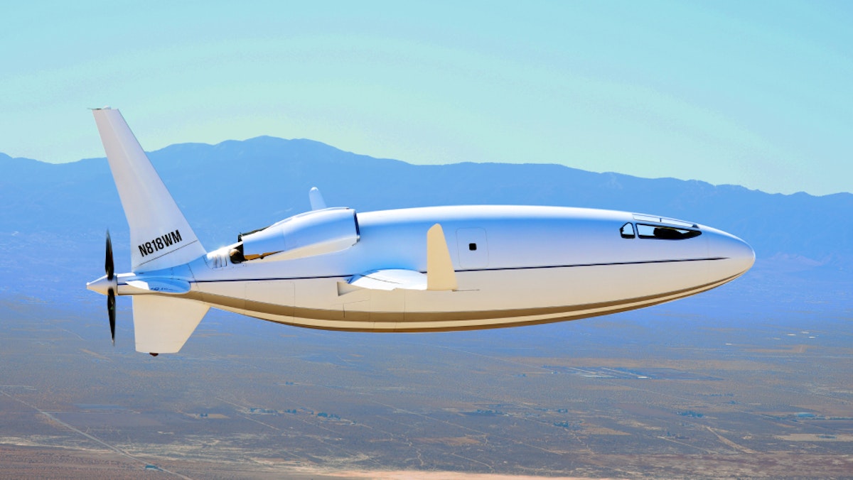 Technology! Have you ever imagined a zeppelin-shaped business jet?