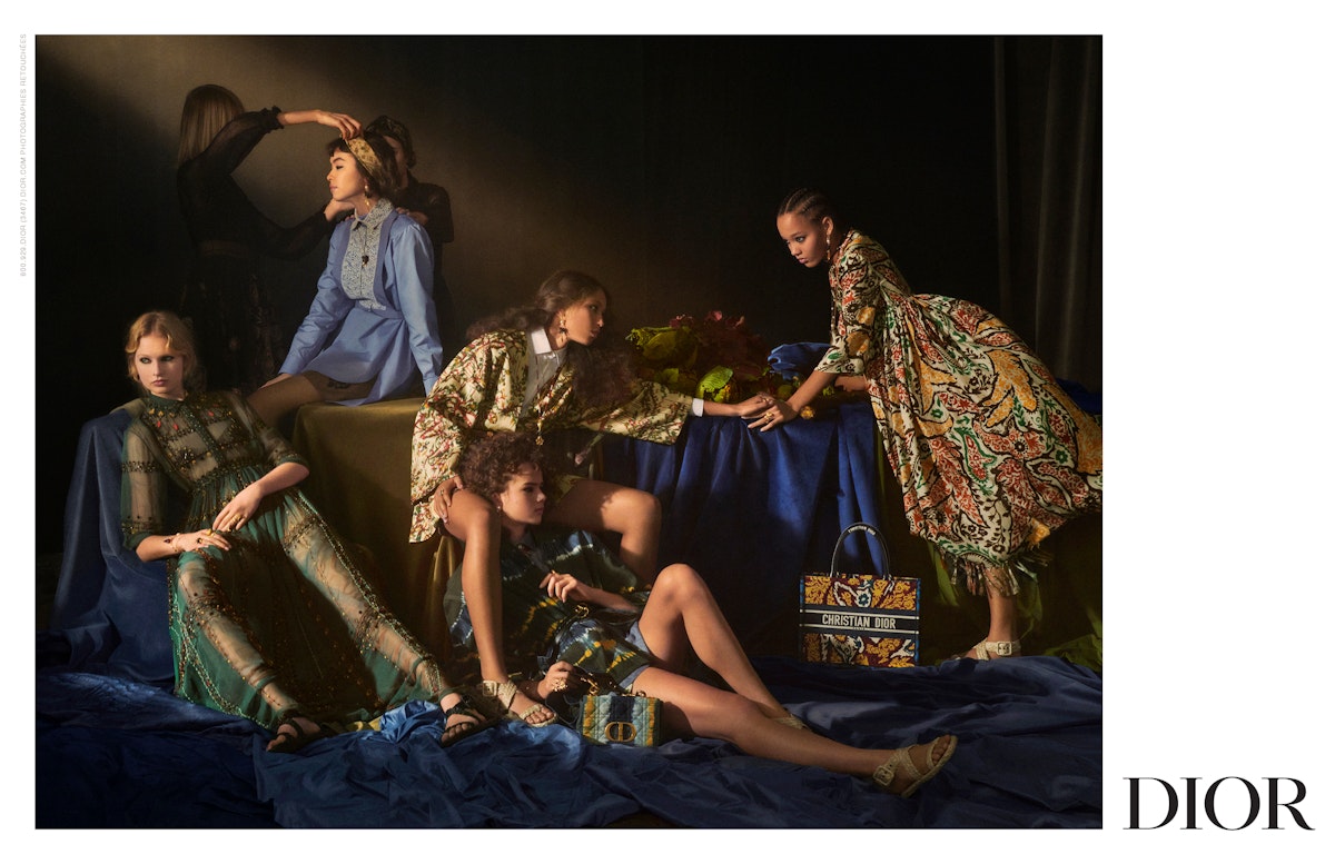 Dior's Latest Spring 2021 Campaign is a Caravaggio Daydream