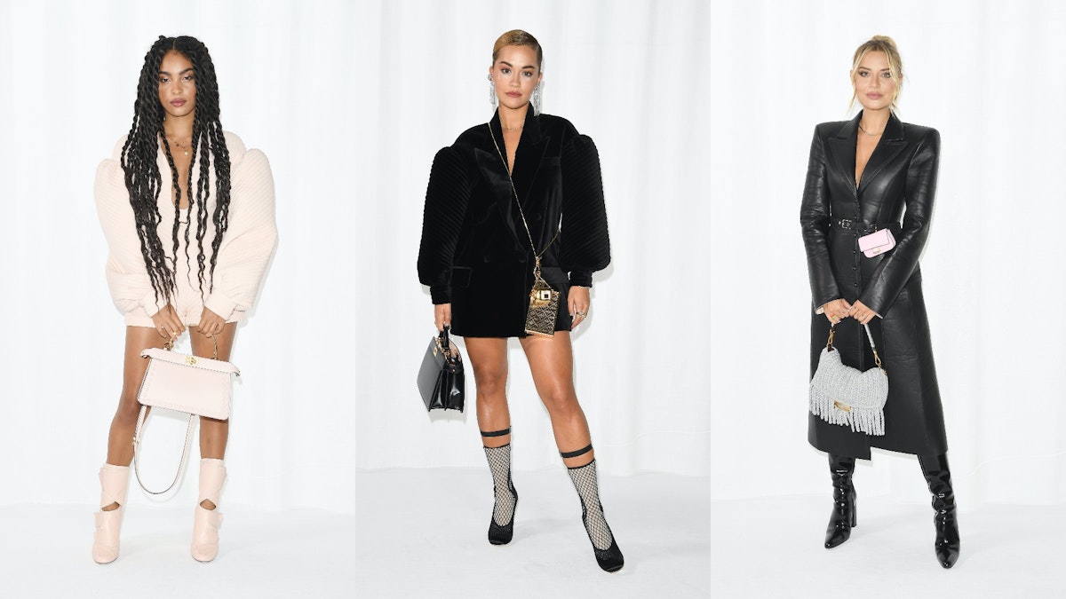 The guests of the most stylish Fendi spring fashion show