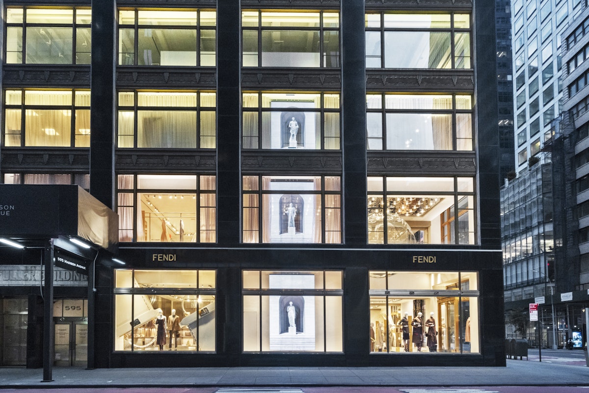 Fendi opens its doors in one of the most exclusive corners of New York