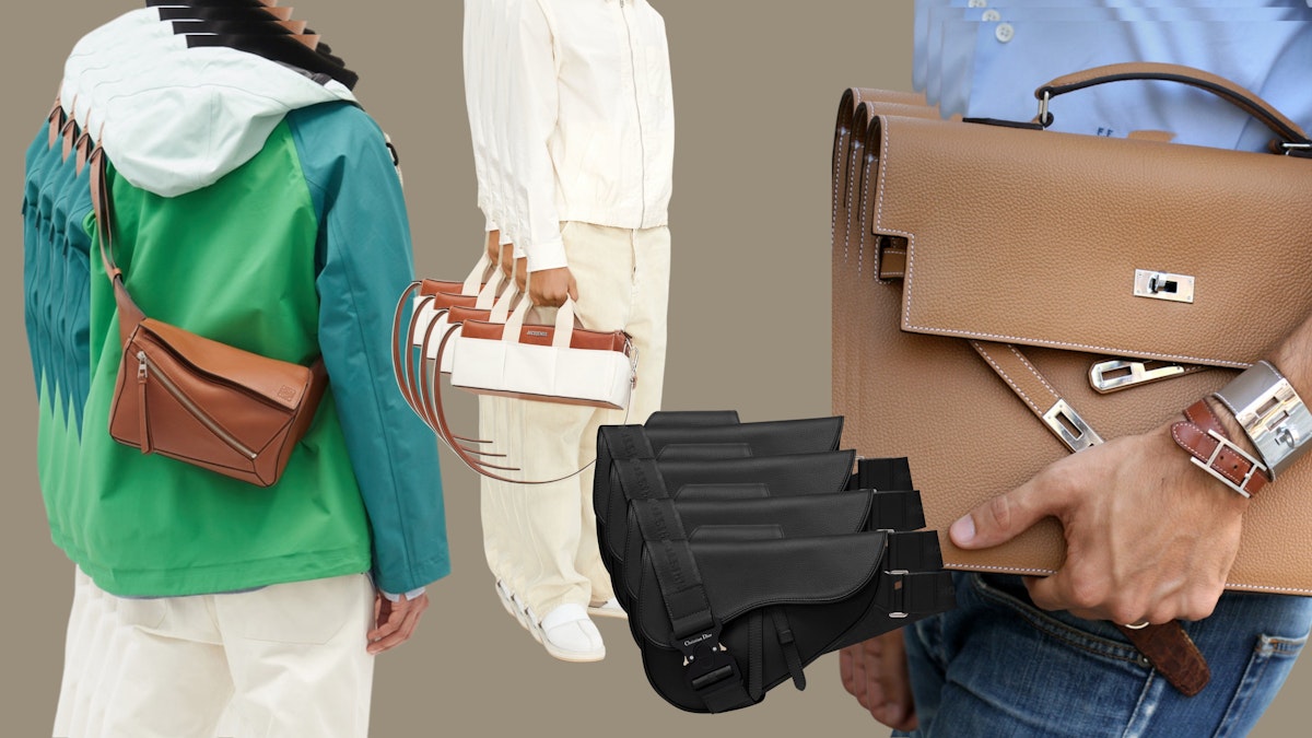 Catch the trend with classic men's version bags