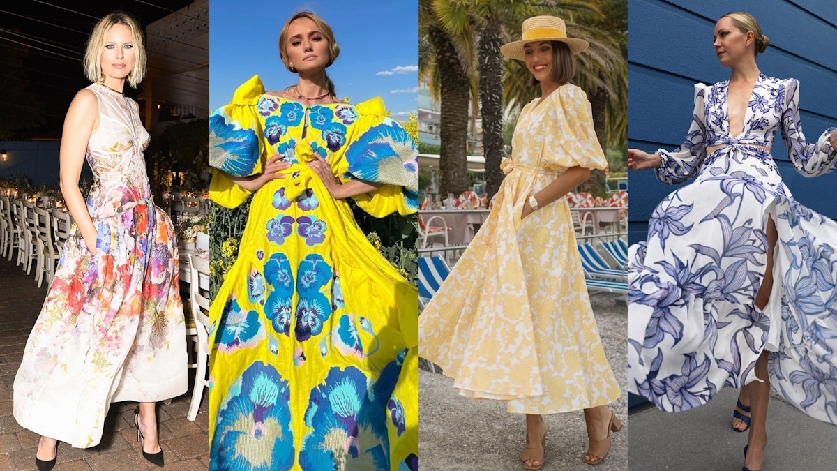 10 Exclusive Floral Dresses