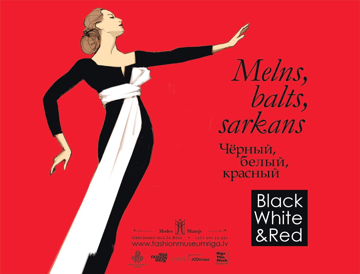 В Музее моды открывается новая выставка “Черный, белый, красный”