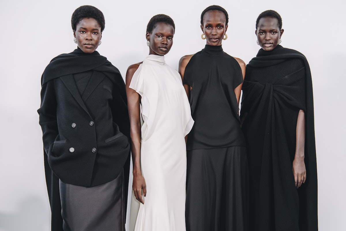Posh Evening Looks Grace Brandon Maxwell's Fall/Winter 2024 Runway