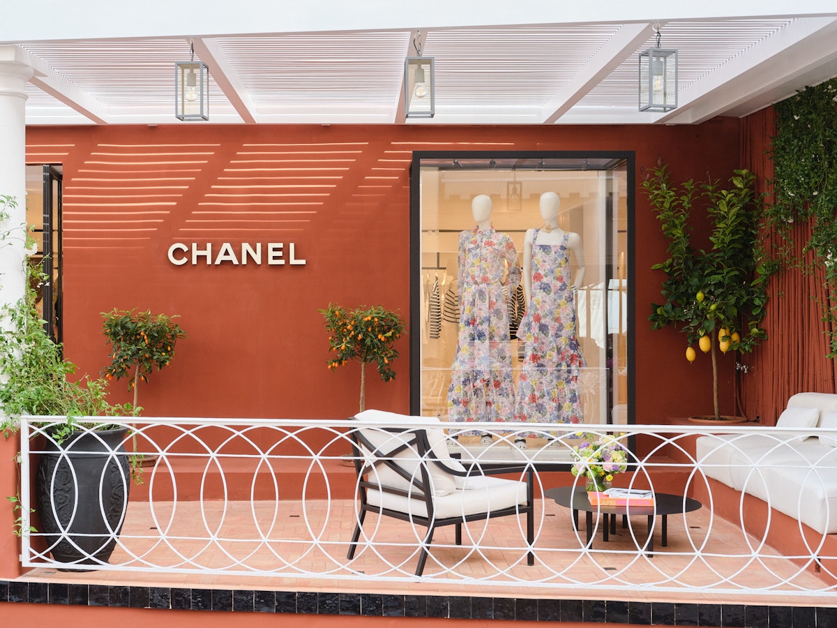CHANEL's seasonal boutique is opened on the island of Capri