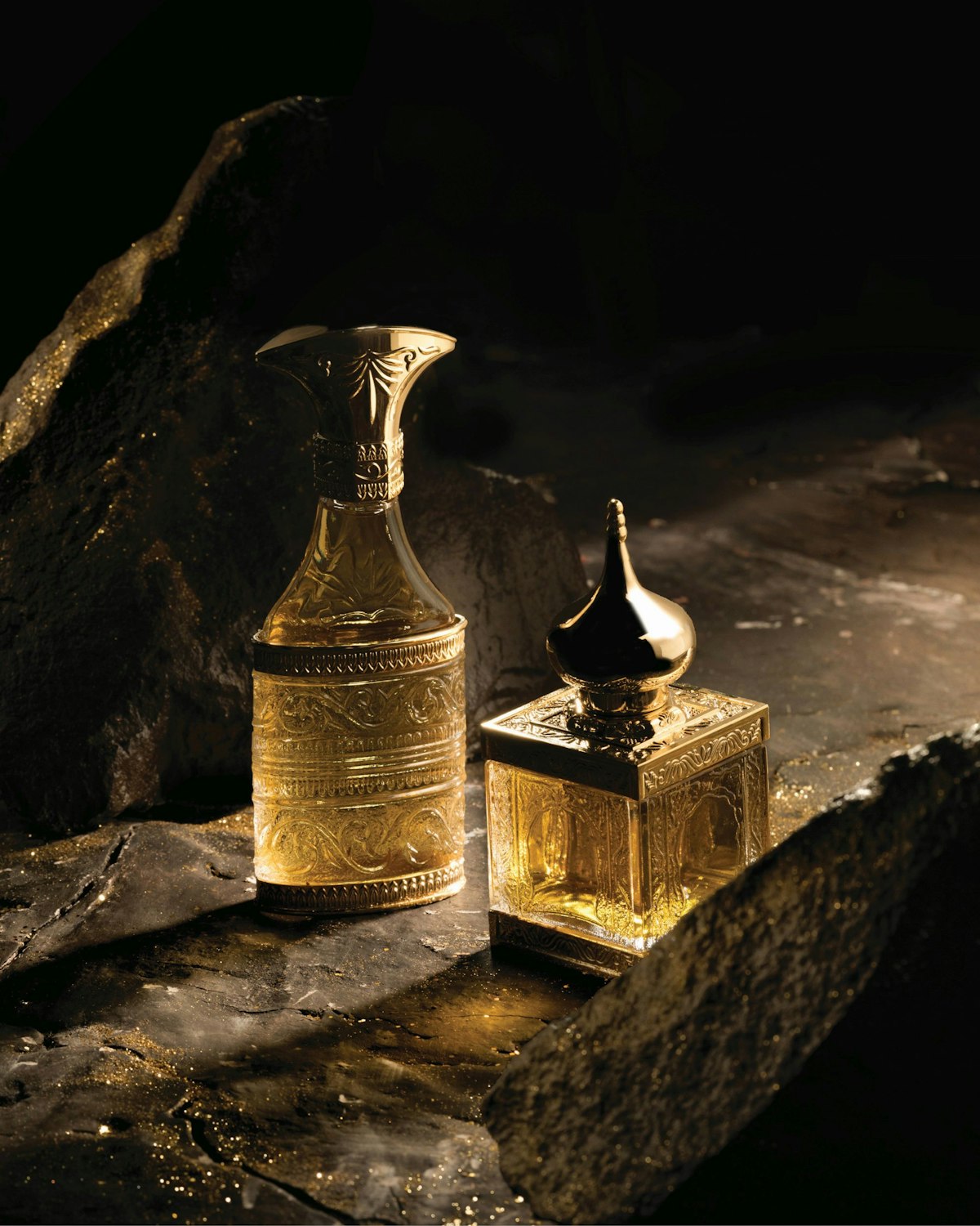 Perfume with a crown