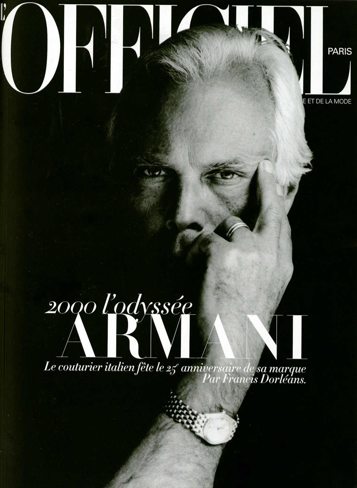 90 Years of Giorgio Armani: Fashion Legend in L'OFFICIEL Archives