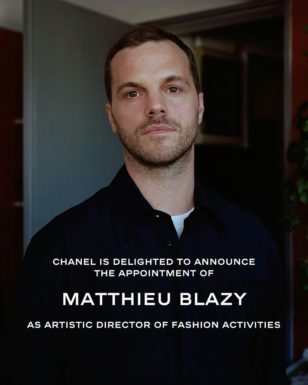 CHANEL has appointed Matthieu Blazy as Artistic Director of fashion ...