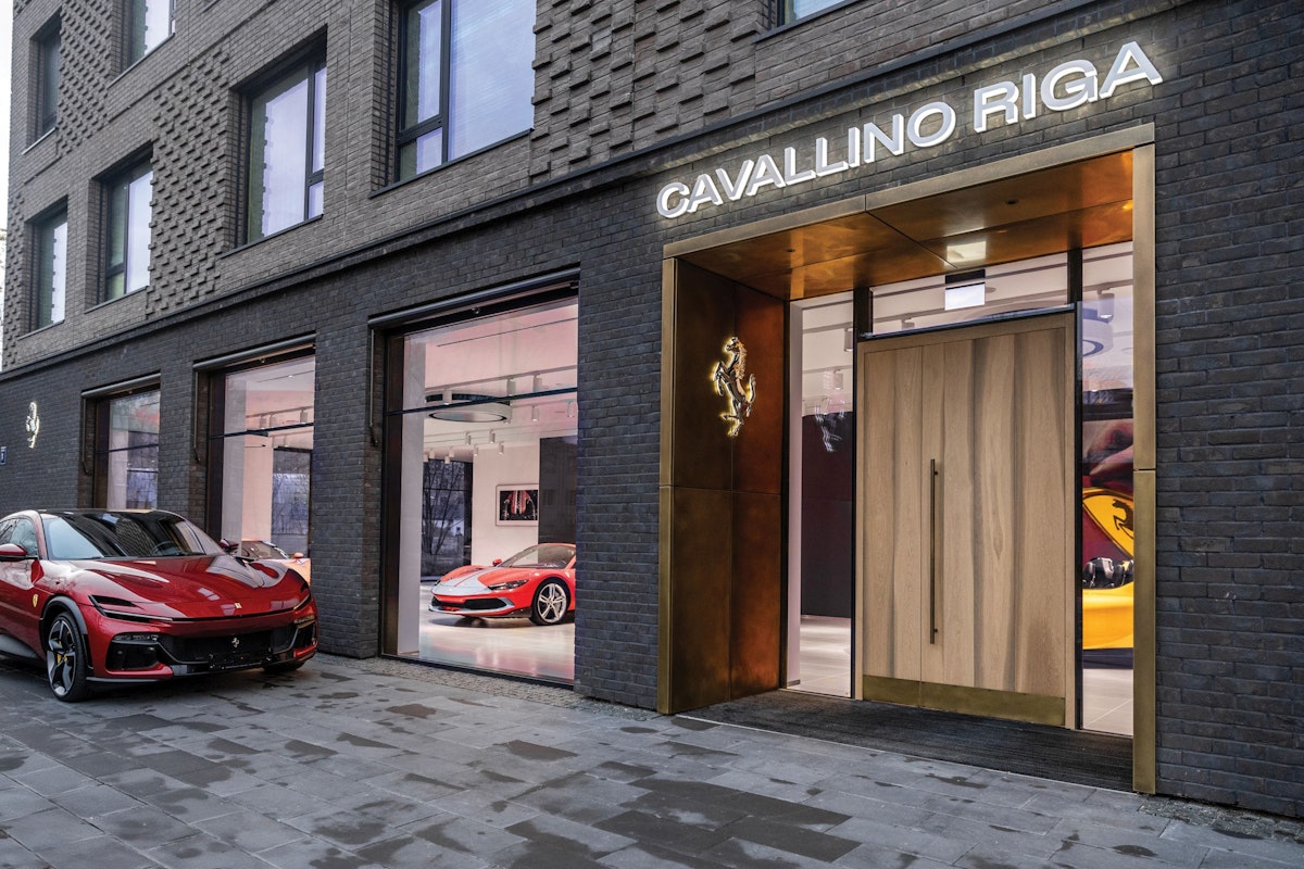 Путь FERRARI к странам Балтии