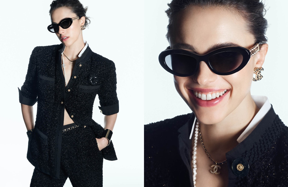 CHANEL Spring-Summer 2025 Eyewear Campaign: When a Look Says It All