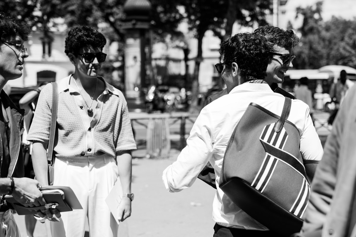 Paris Fashion Week Men’s Spring-Summer 2026 Street-Style in the lens of ...