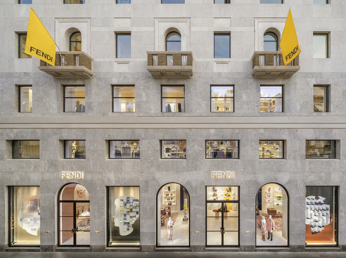 FENDI opens Palazzo Fendi Milano, where 1930s rationalism meets ...