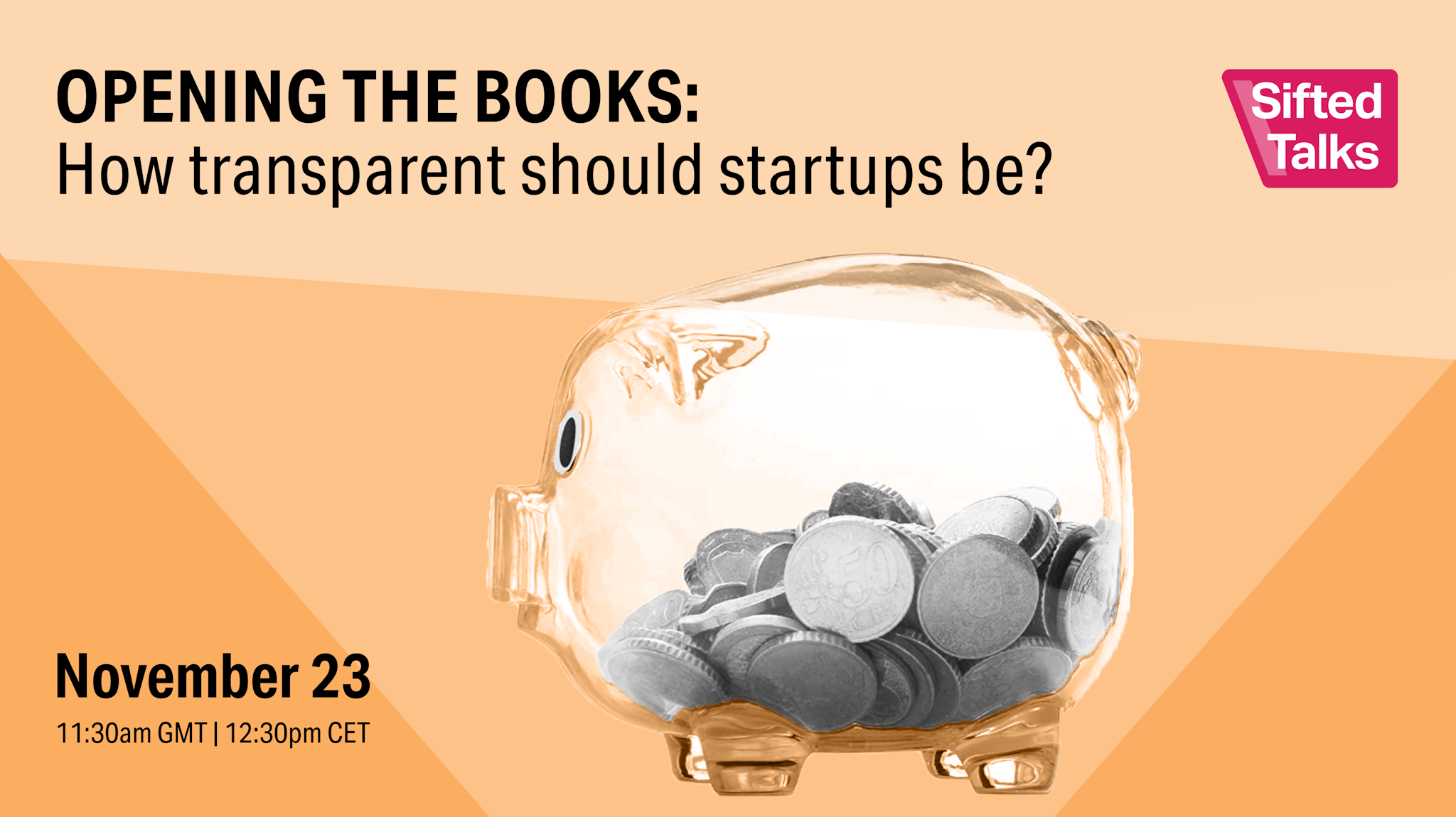 Sifted Talks - Expert panellists. Free to attend.