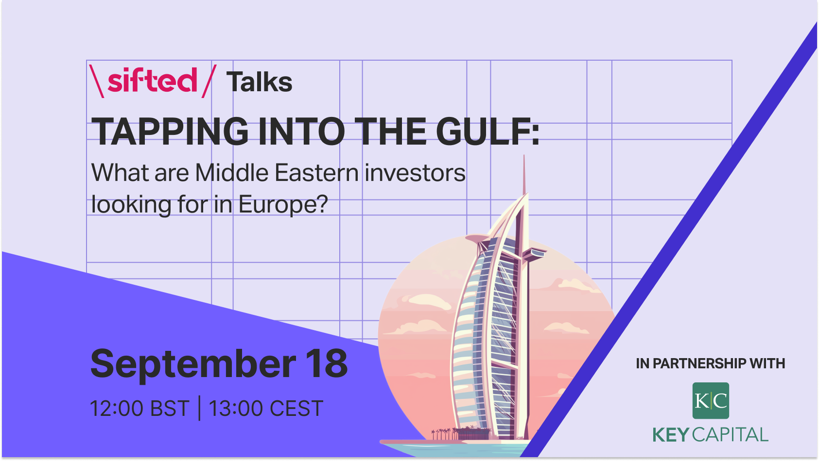 Sifted Talks in partnership with Key Capital