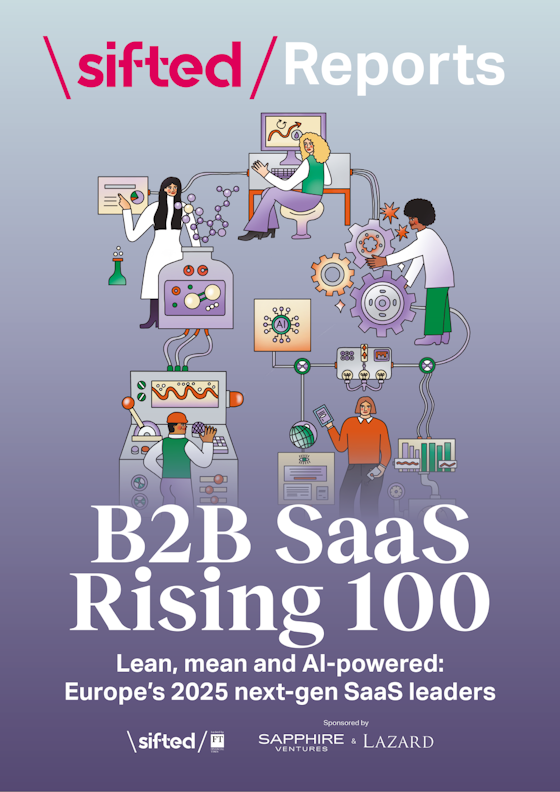 B2B SaaS Rising 100 (2025) | Sifted