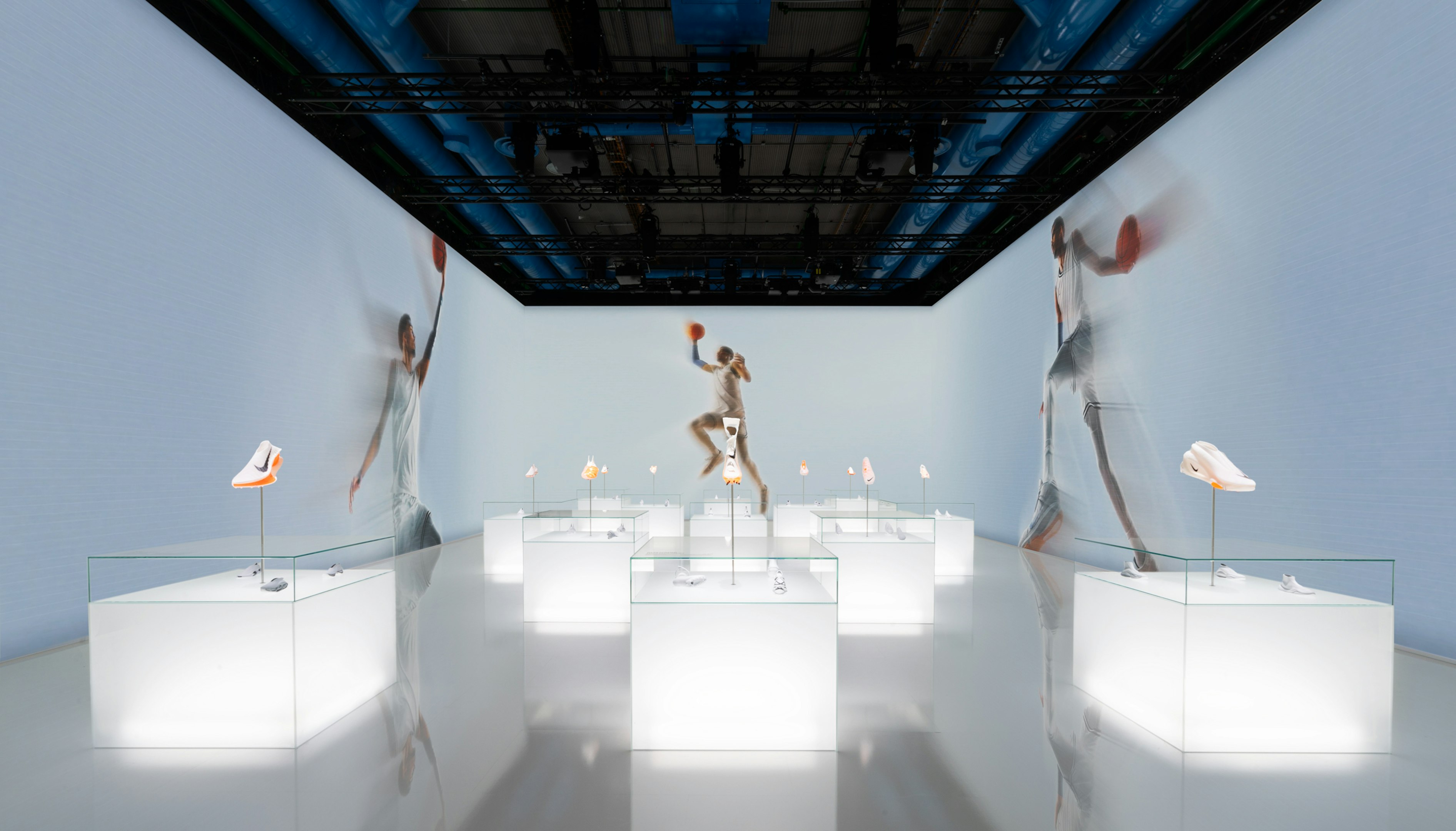 A brand exhibition for Nike at Centre Pompidou - Random Studio