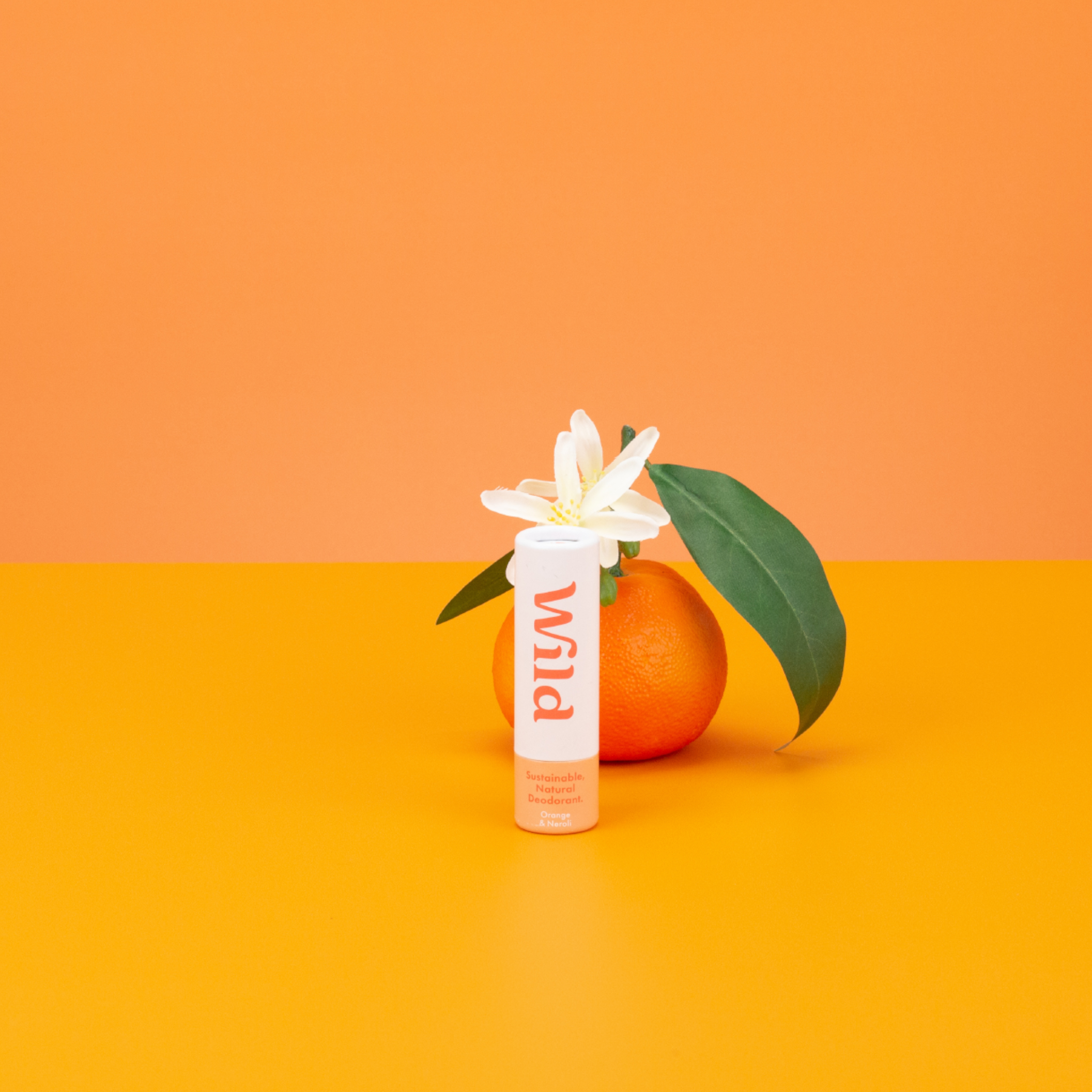 Orange & Neroli Mini Deodorant - Wild UK