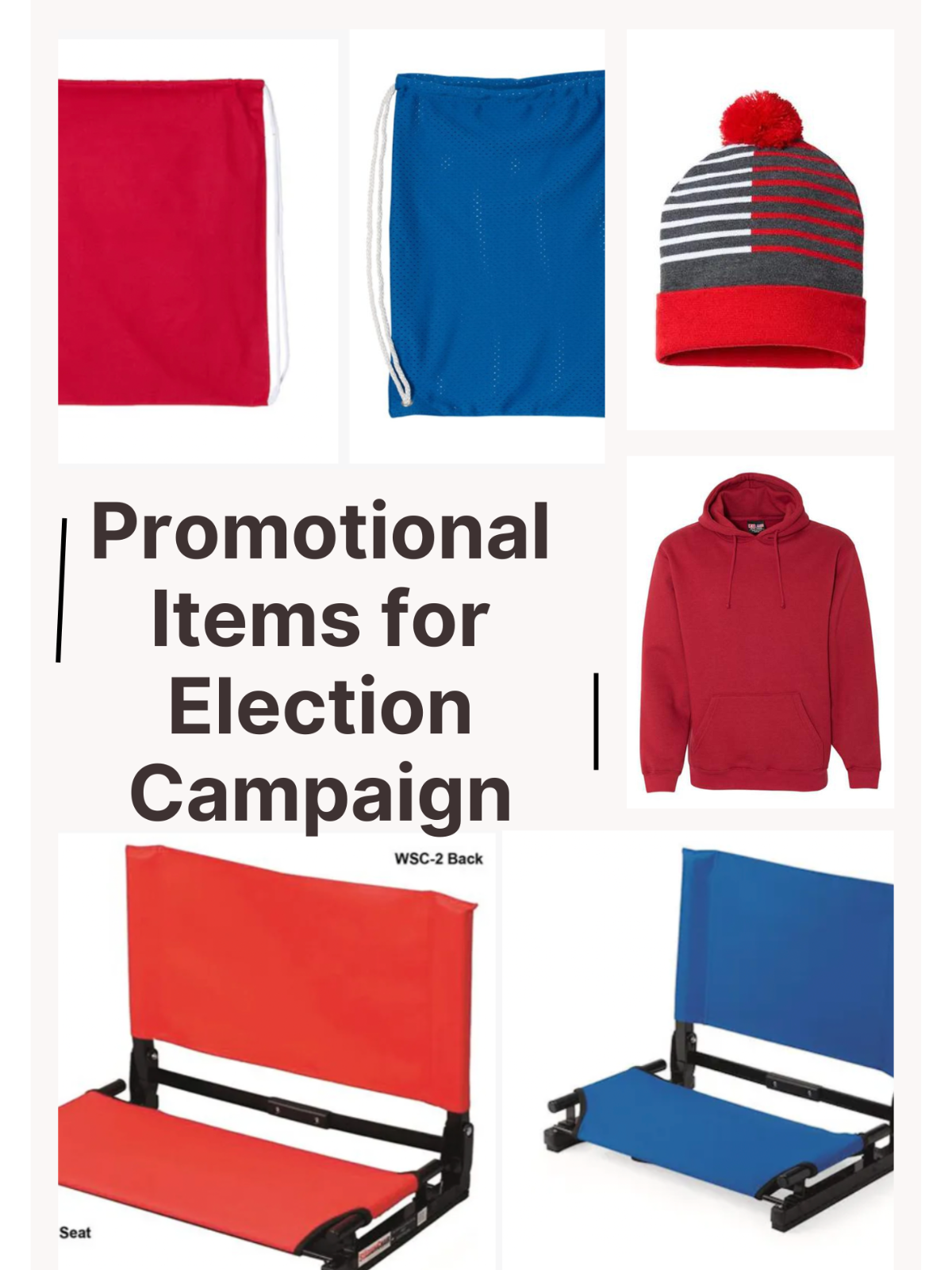 The Best Campaign Promotional Items | Stitchi