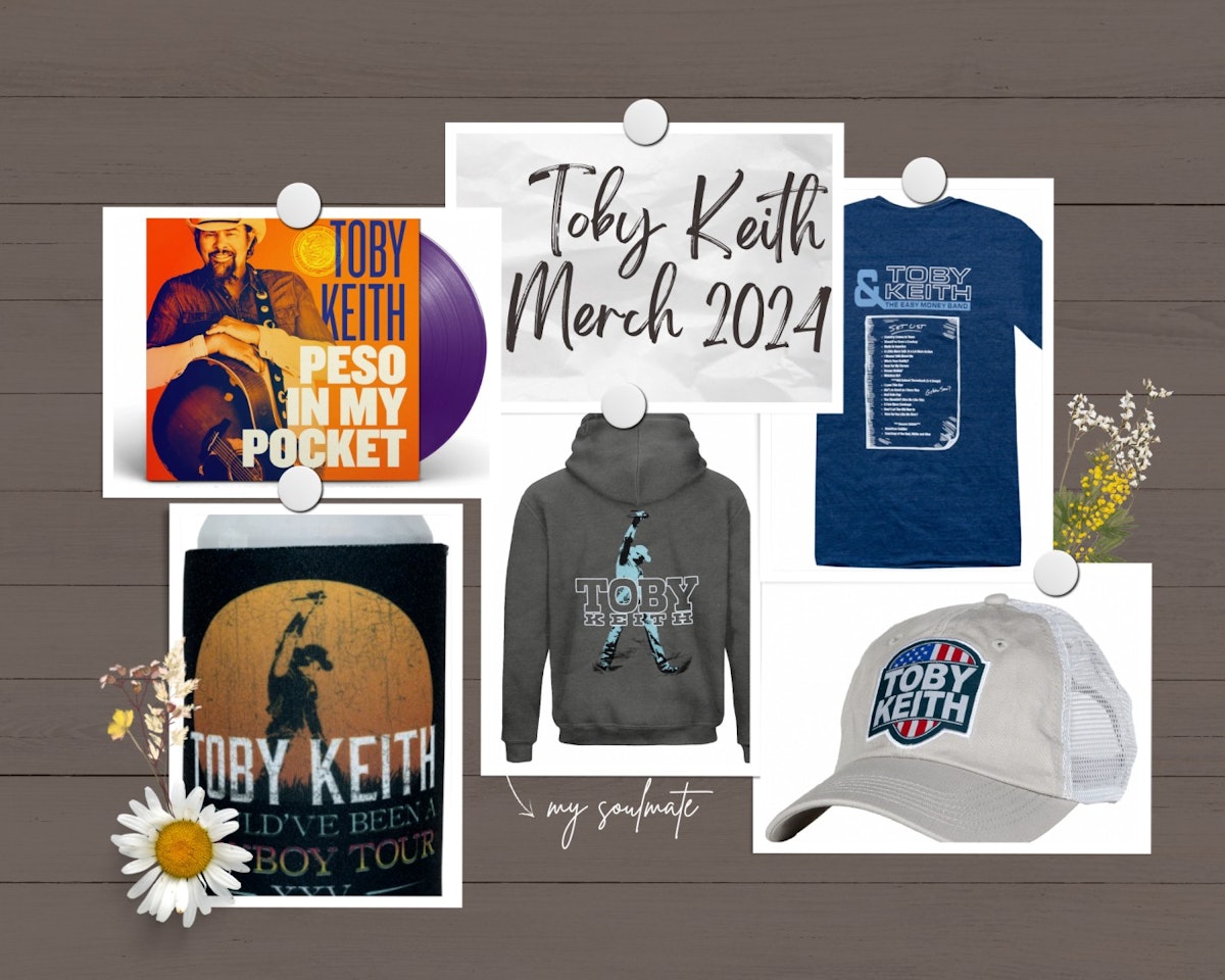 Top 5 Toby Keith Merch: Keith Legacy Merchandise | Stitchi