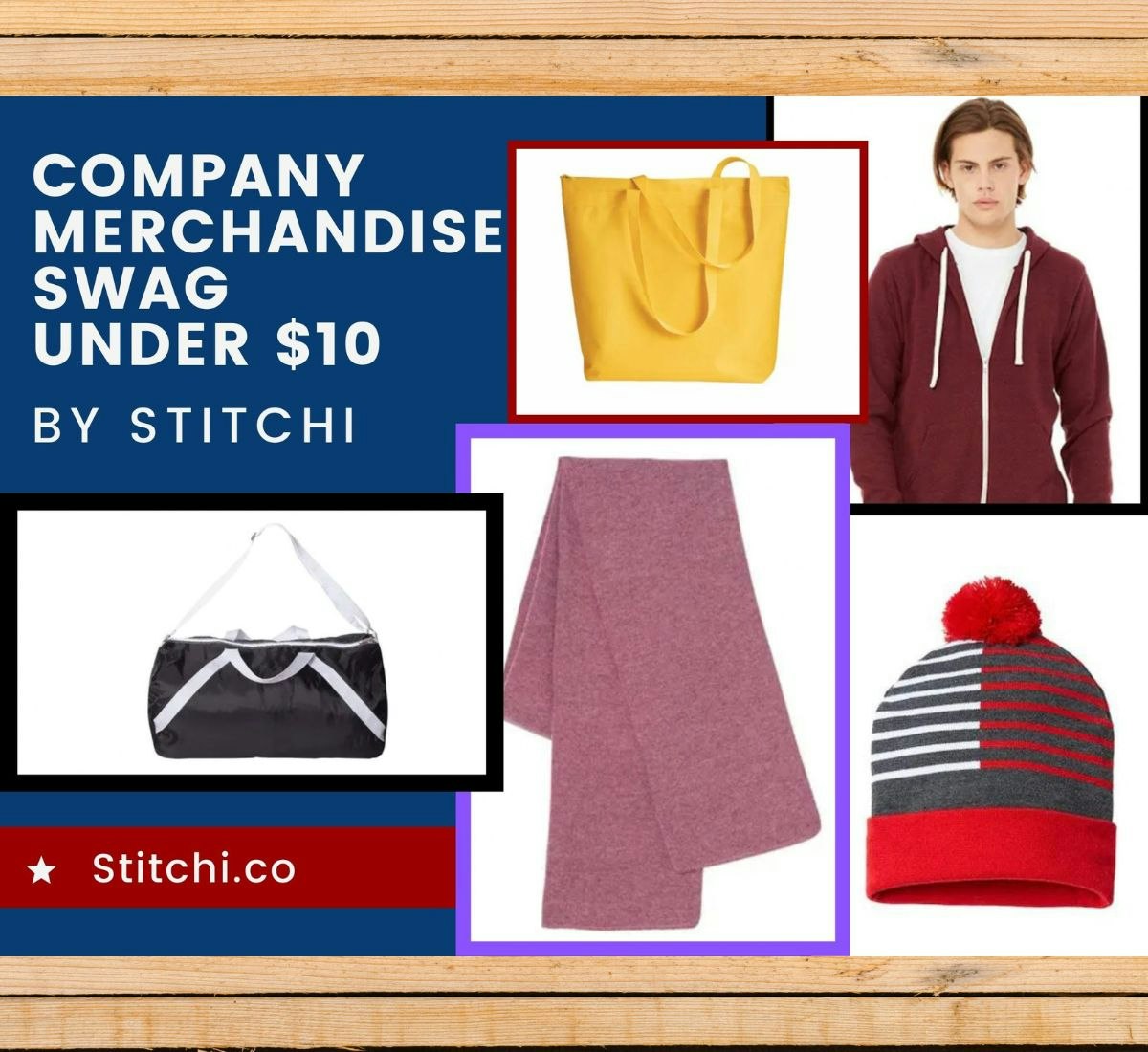 Company Merchandise Swags Under $10 | Stitchi