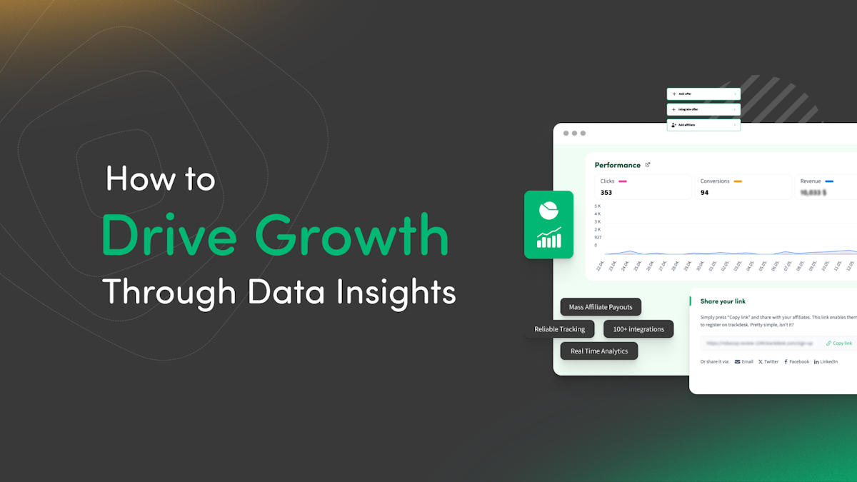 Harness Data Insights to Maximise Growth with Affiliate Analytics