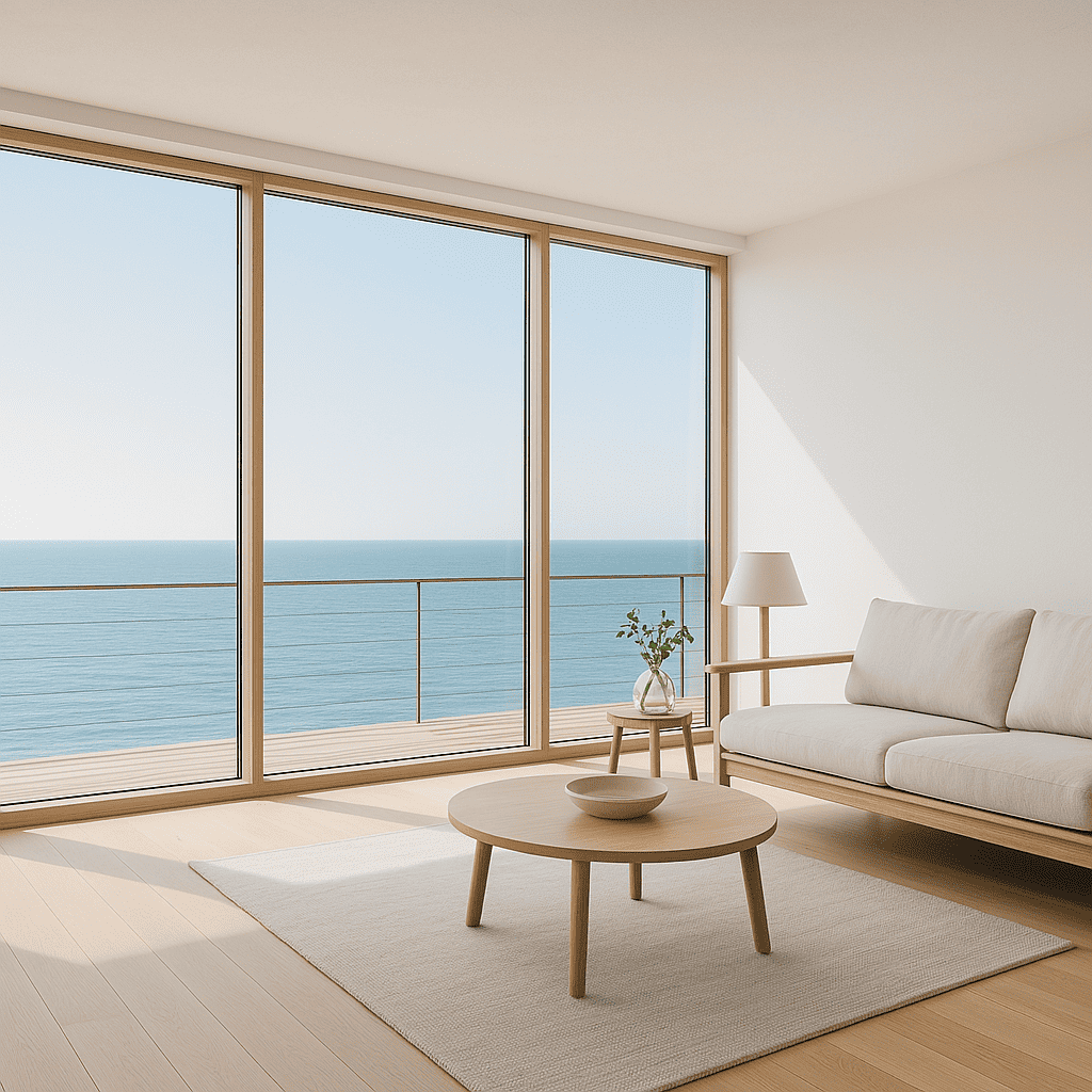 Store vinduer i stuen – idéer og tips