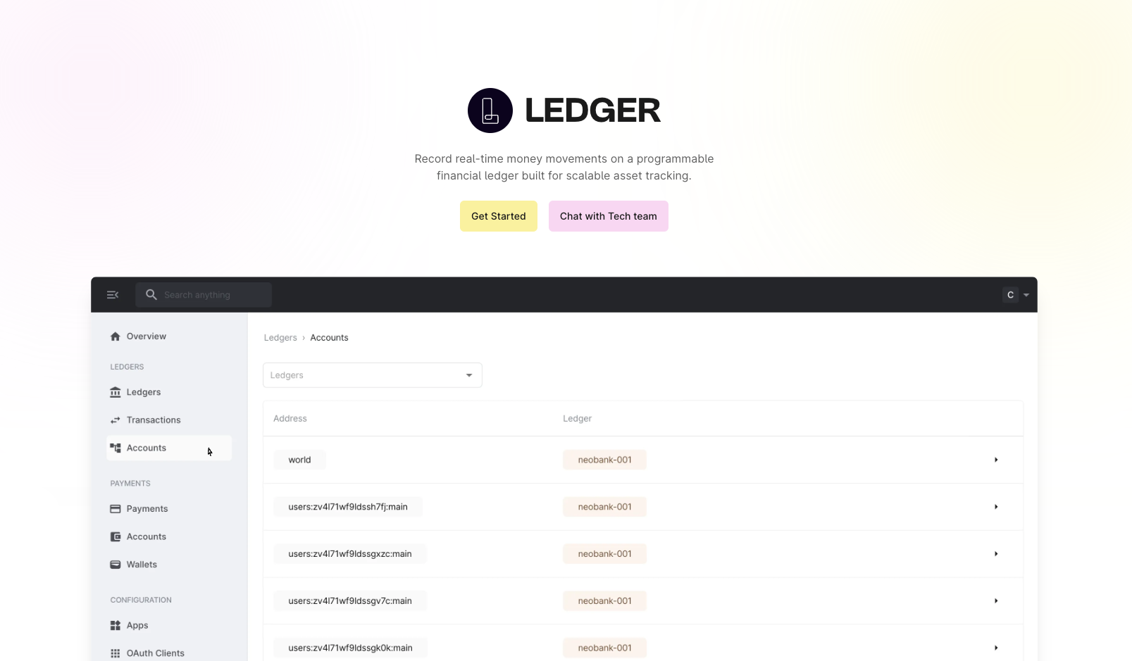 Formance - Open Source Ledger