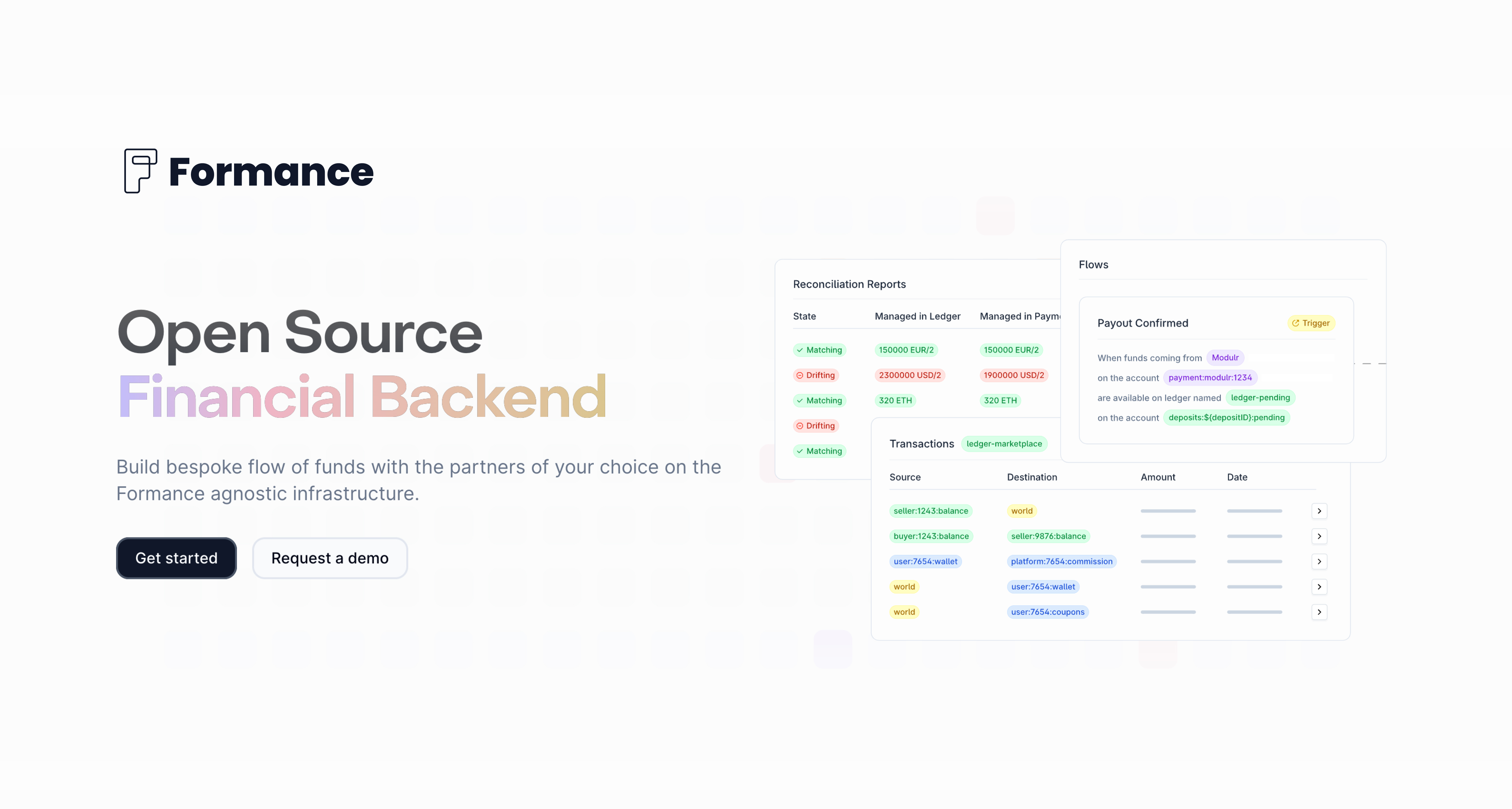 Formance - Open Source Financial Backend