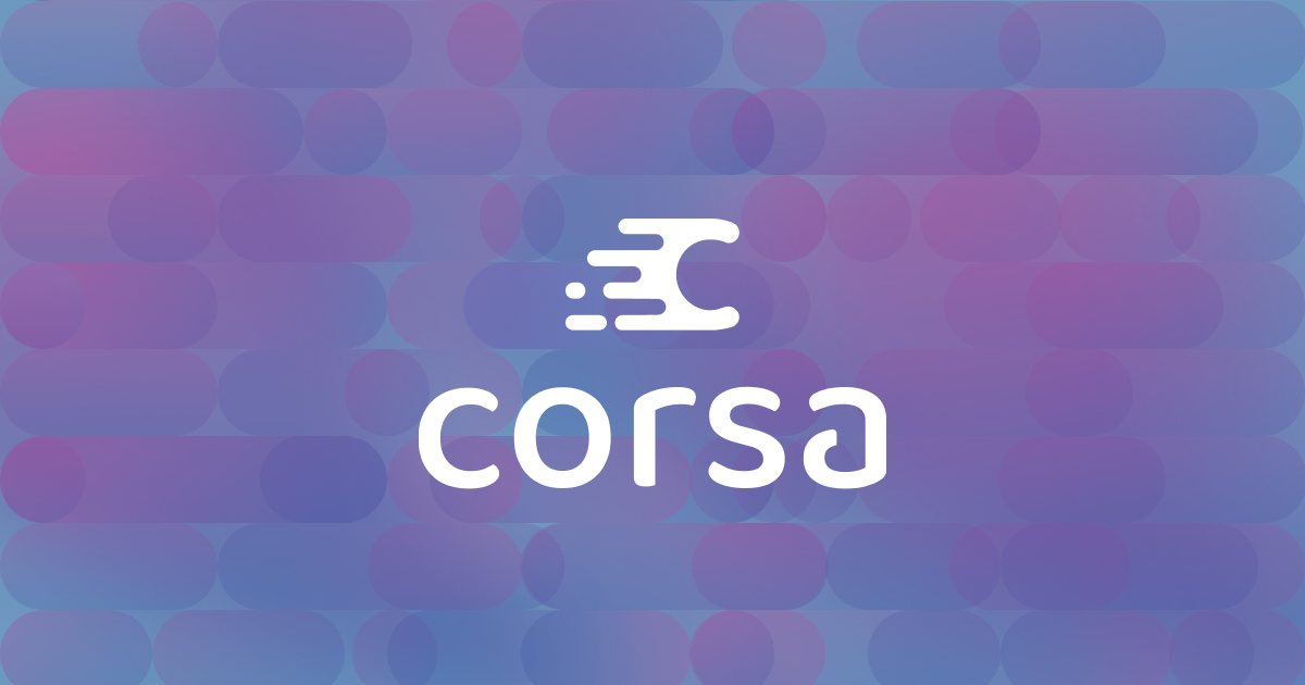 Corsa - the user friendly event manager