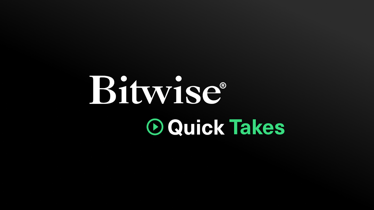 Bitwise Quick Takes: The Crypto Correction in Perspective
