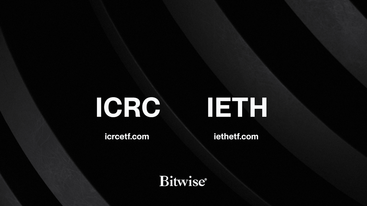 Bitwise Expands Option Income Suite With Tickers ICRC & IETH