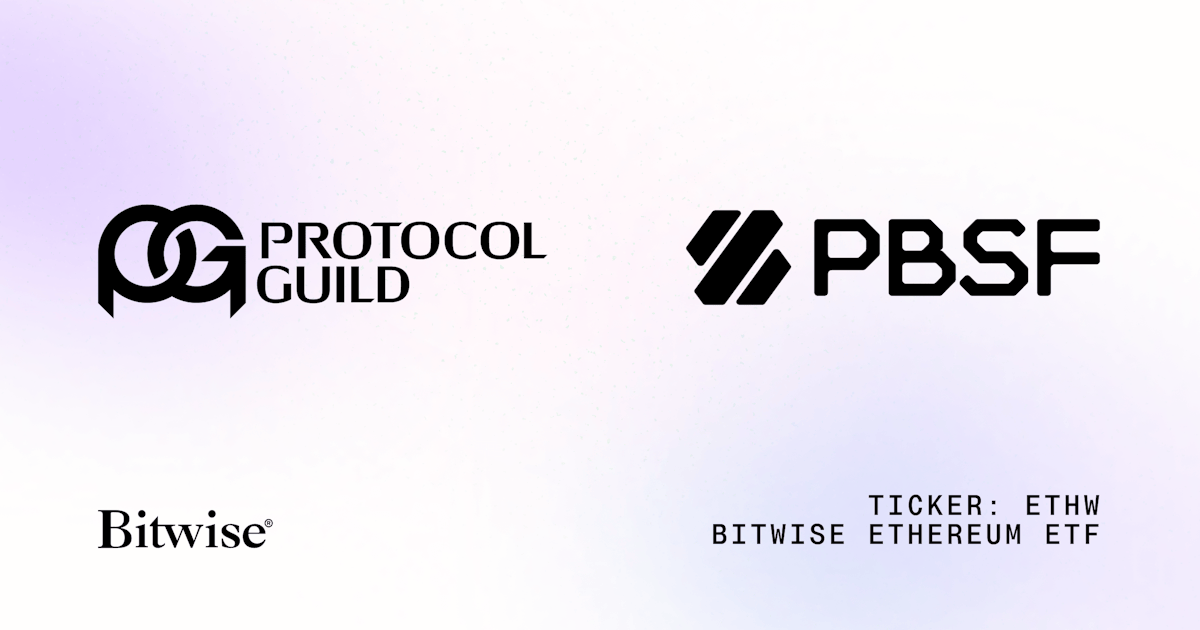 Bitwise Donating $100,000 from ETHW Profits