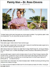 Family Man – Dr. Ross Clevens