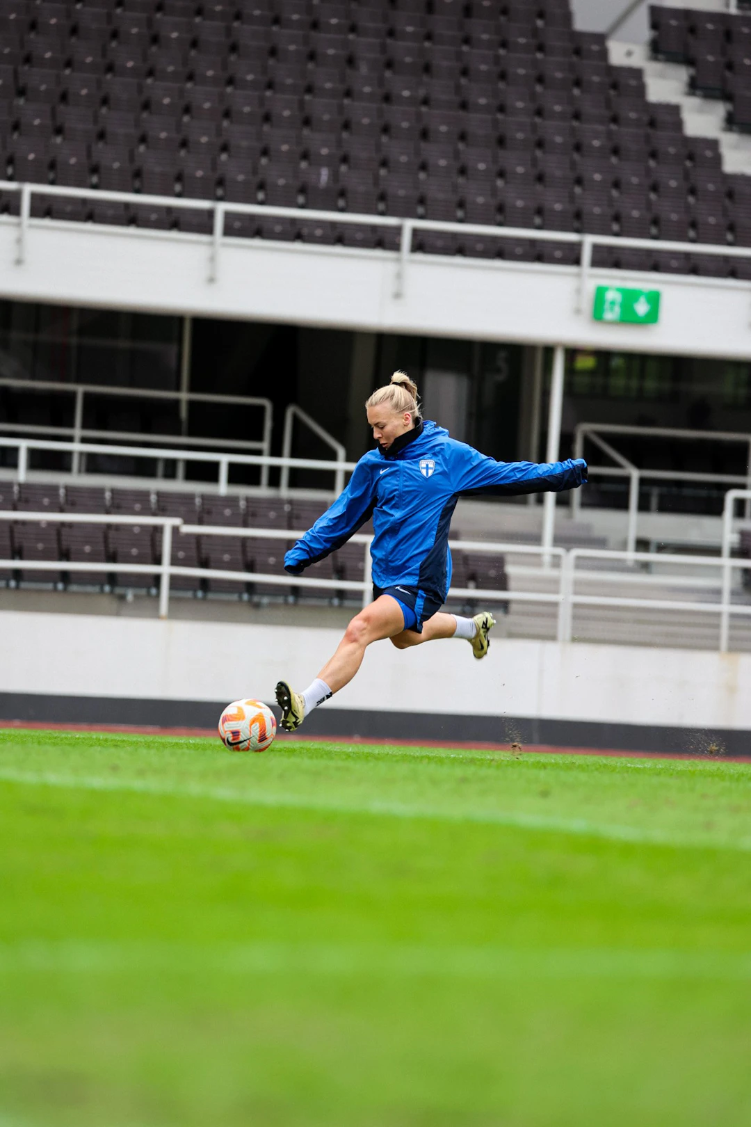 Jutta Rantala päättäväisenä karsinta-avauksen alla