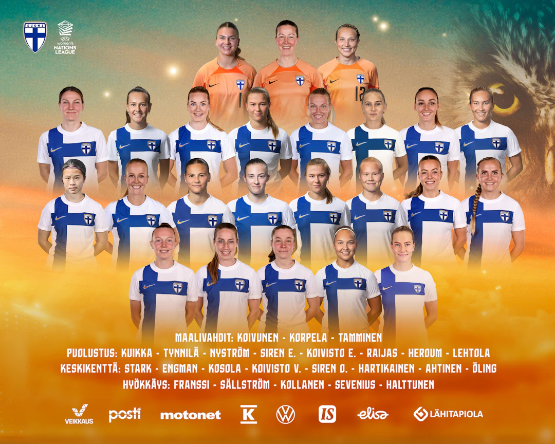 Helmarit nimetty UEFA Nations Leaguen avausotteluihin