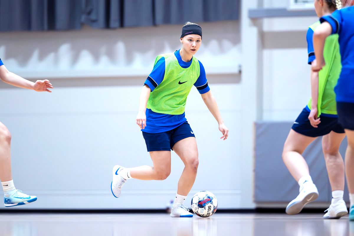 Tekla Valkeapää on rakentanut futsalpolkunsa