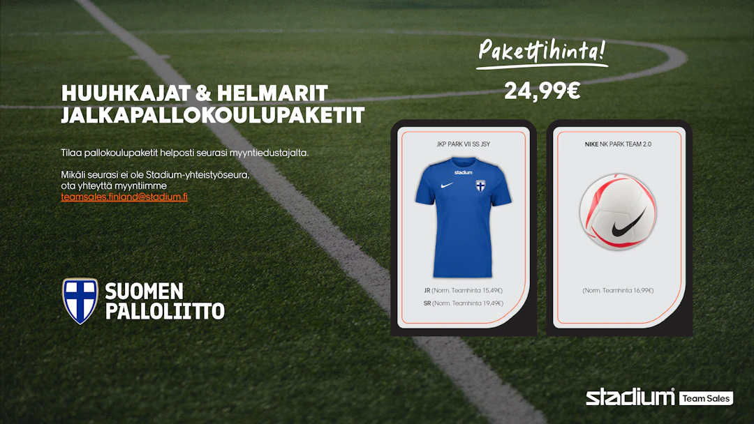 Huuhkajat ja Helmarit -jalkapallokoulu - Palloliitto.fi
