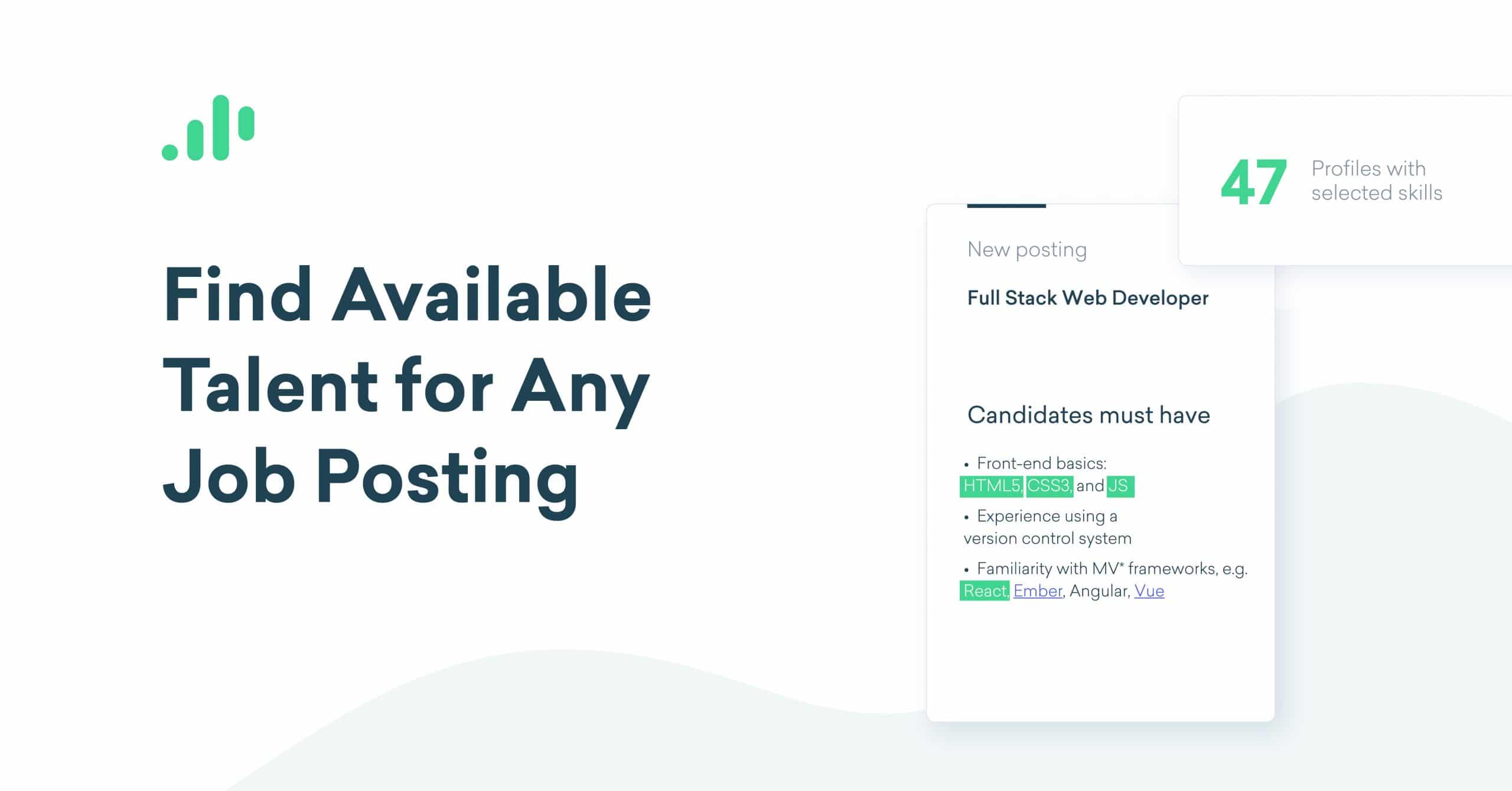 Find Available Talent for Any Job Posting