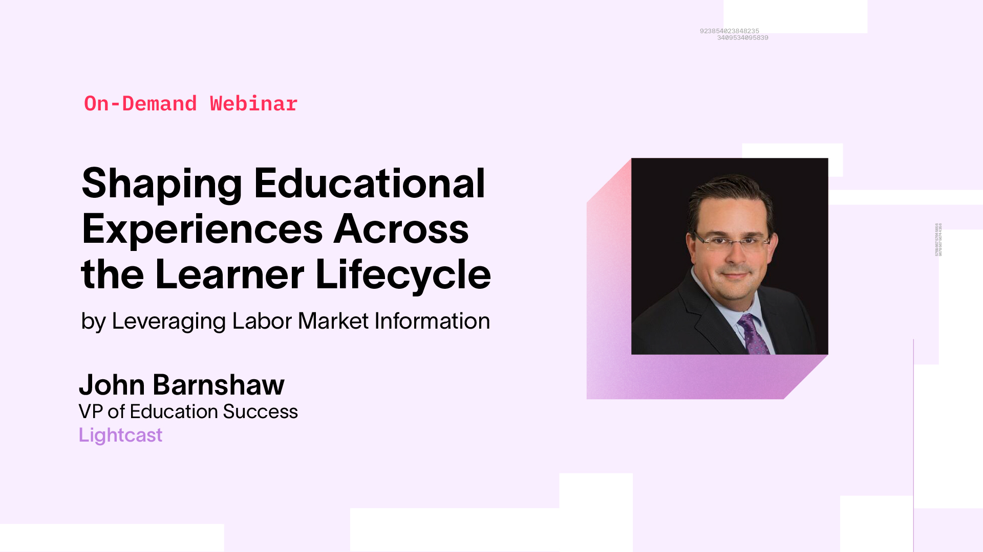 Shaping Educational Experiences Across the Learner Lifecycle