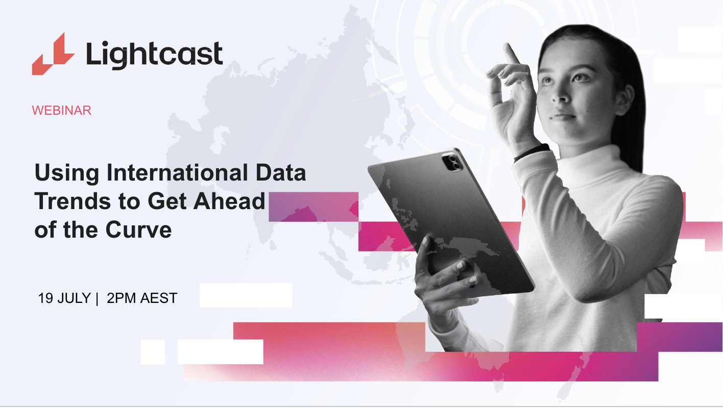 Using International Data Trends to get Ahead of the Curve.