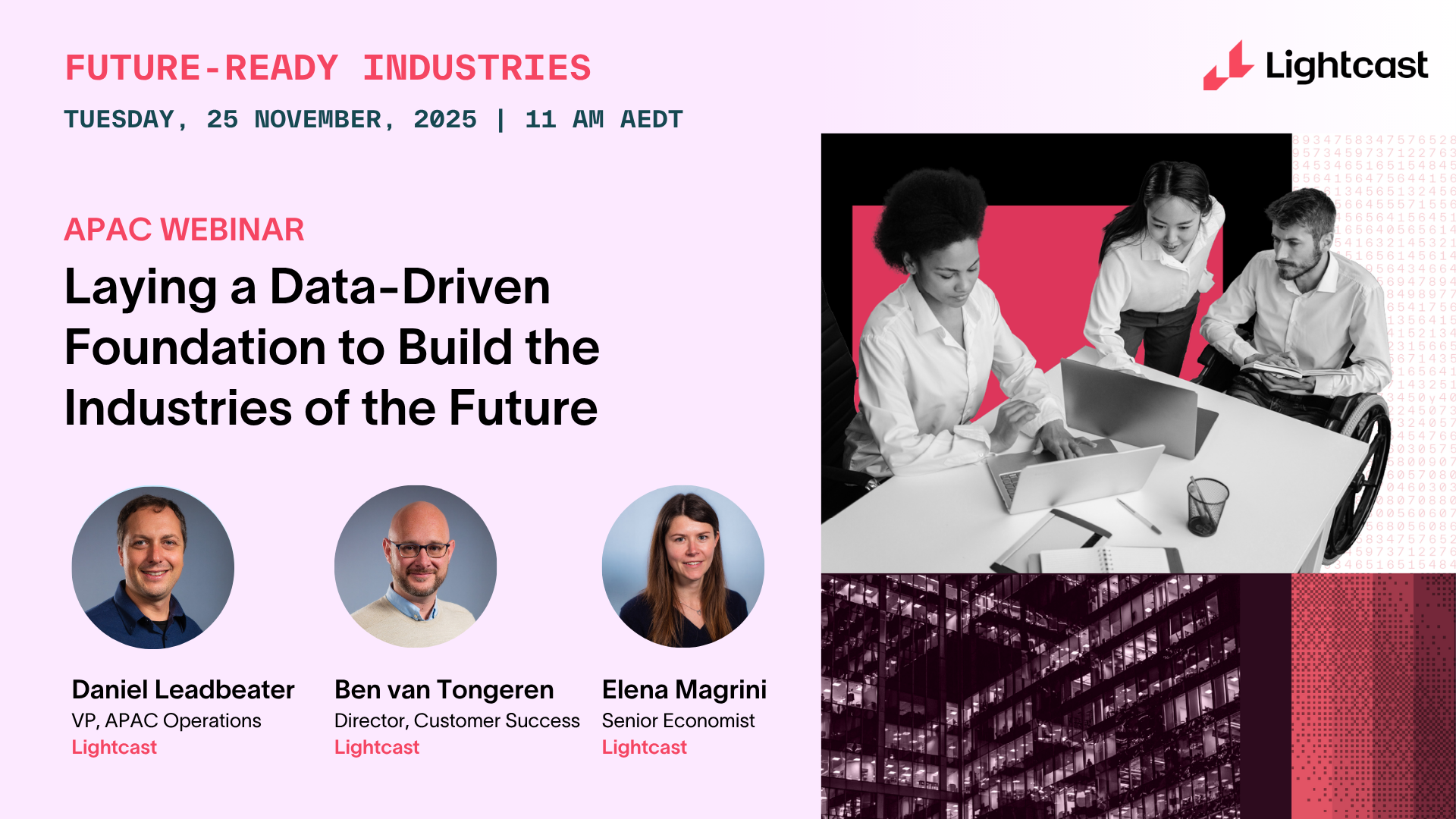 APAC Webinar: Laying a Data-Driven Foundation to Build the Ind...