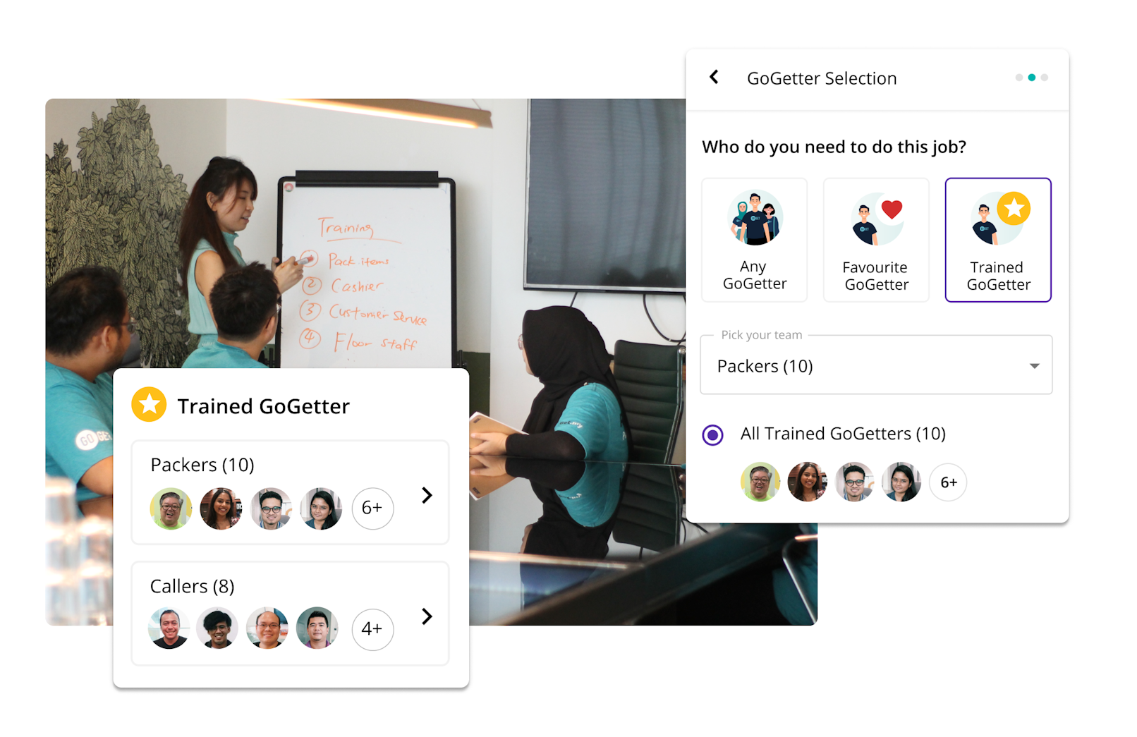 GoGet | On Demand Work App For Businesses and Part Time Workers