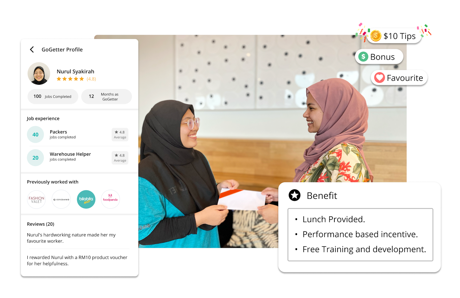 GoGet | On Demand Work App For Businesses and Part Time Workers