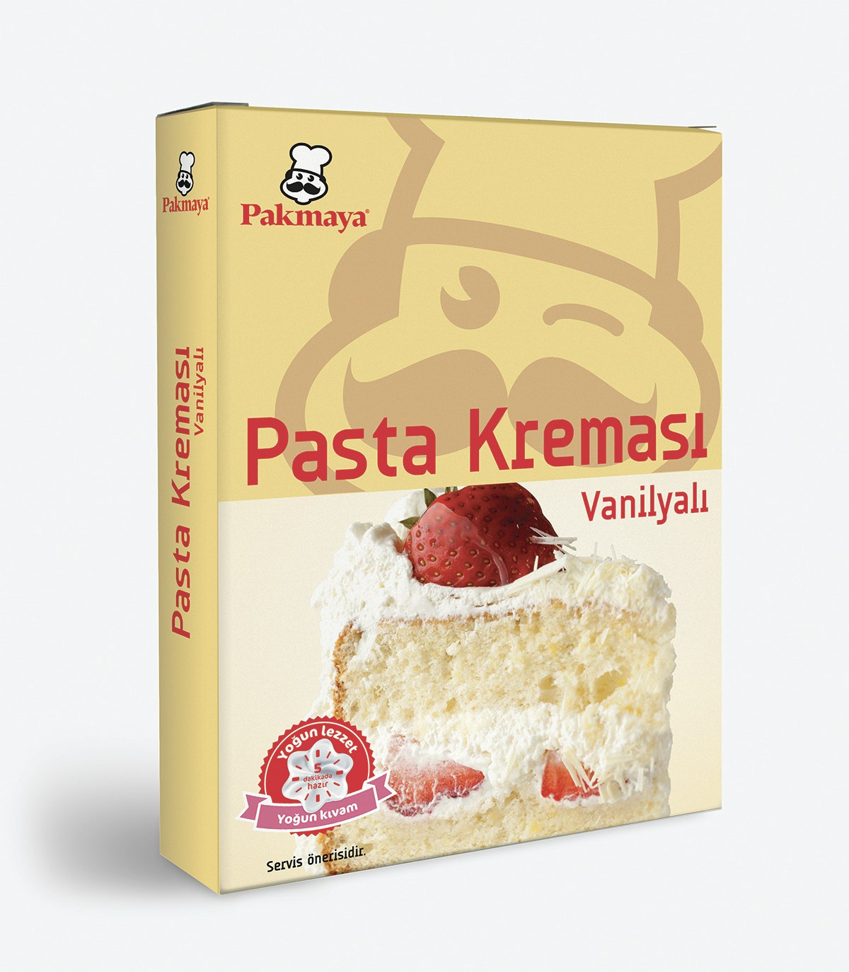 Pasta Kreması Vanilyalı | Pakmaya