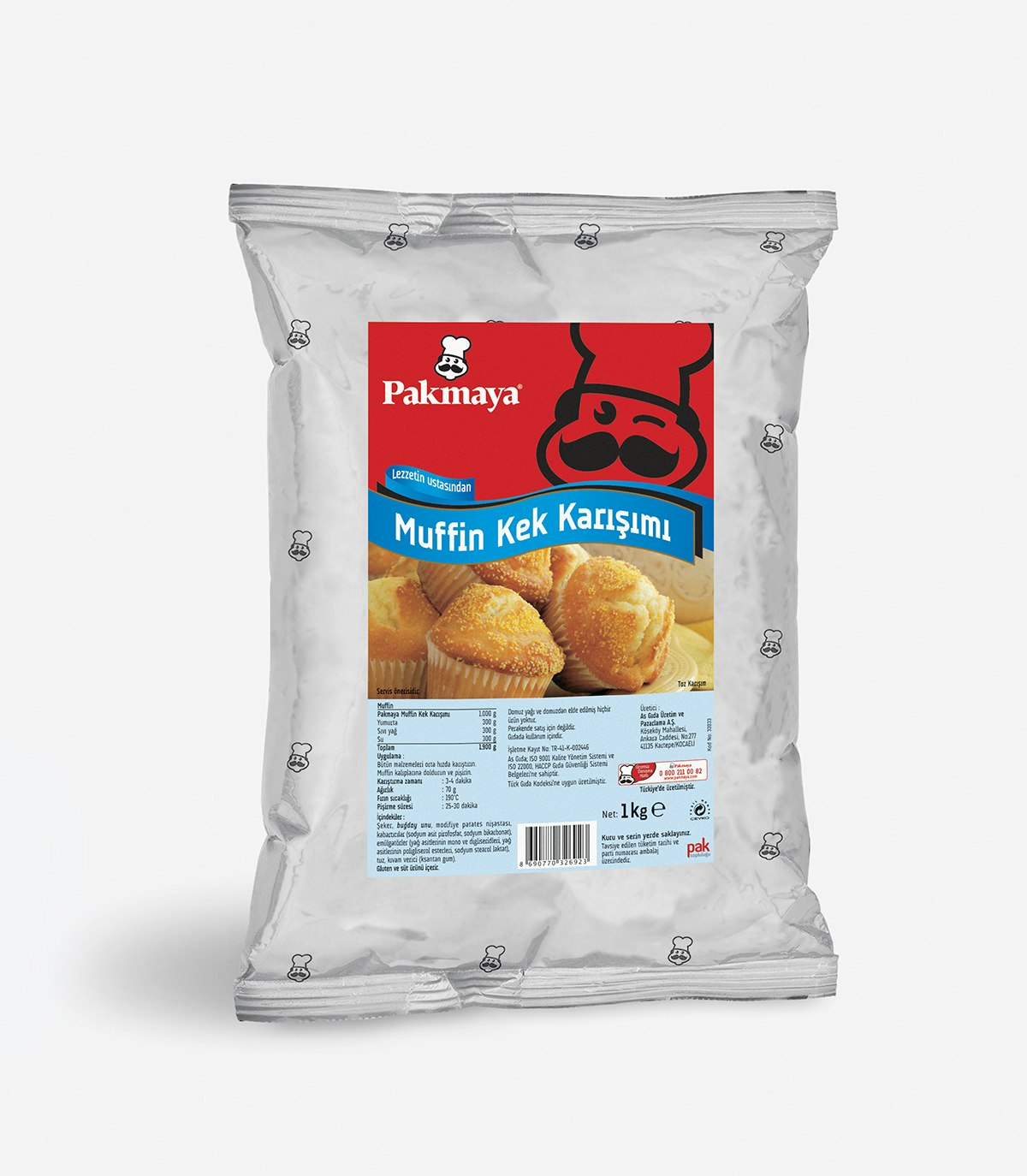 Muffin Kek Karışımı | Pakmaya