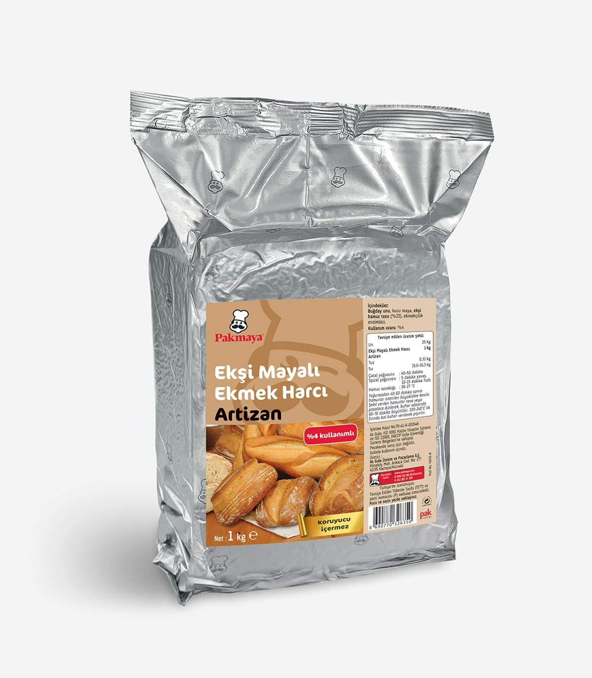 Artisan Sourdough Bread Mix | Pakmaya